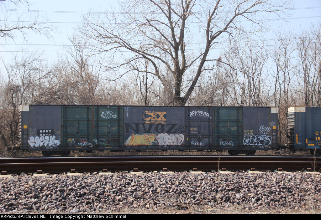 Former CSX 8 Door 86Ft Boxcar